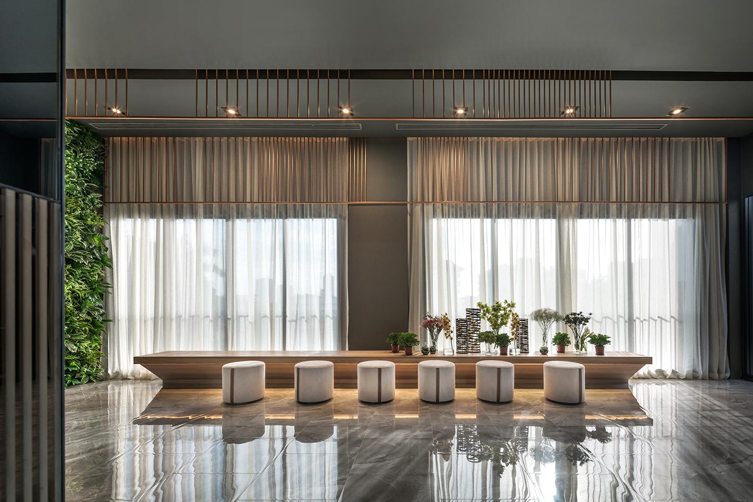 Oka Haus Sales Office Interior - INDE.Awards | Our region’s design on ...